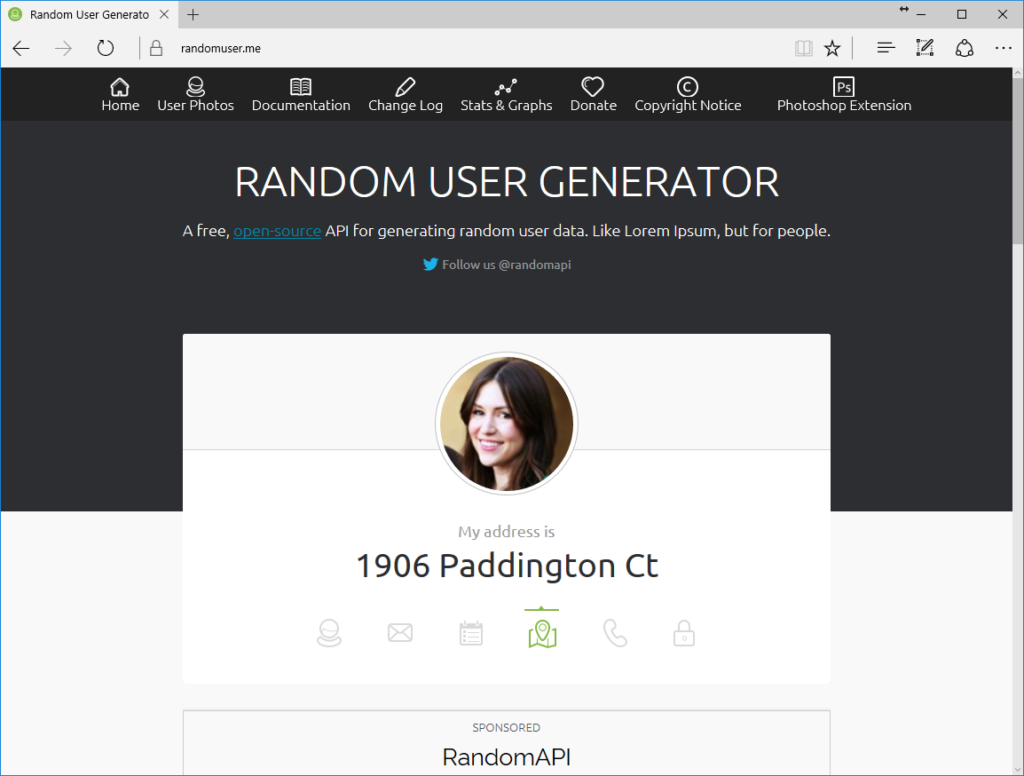 NuGet: RandomUserSharp « tsjdevapps
