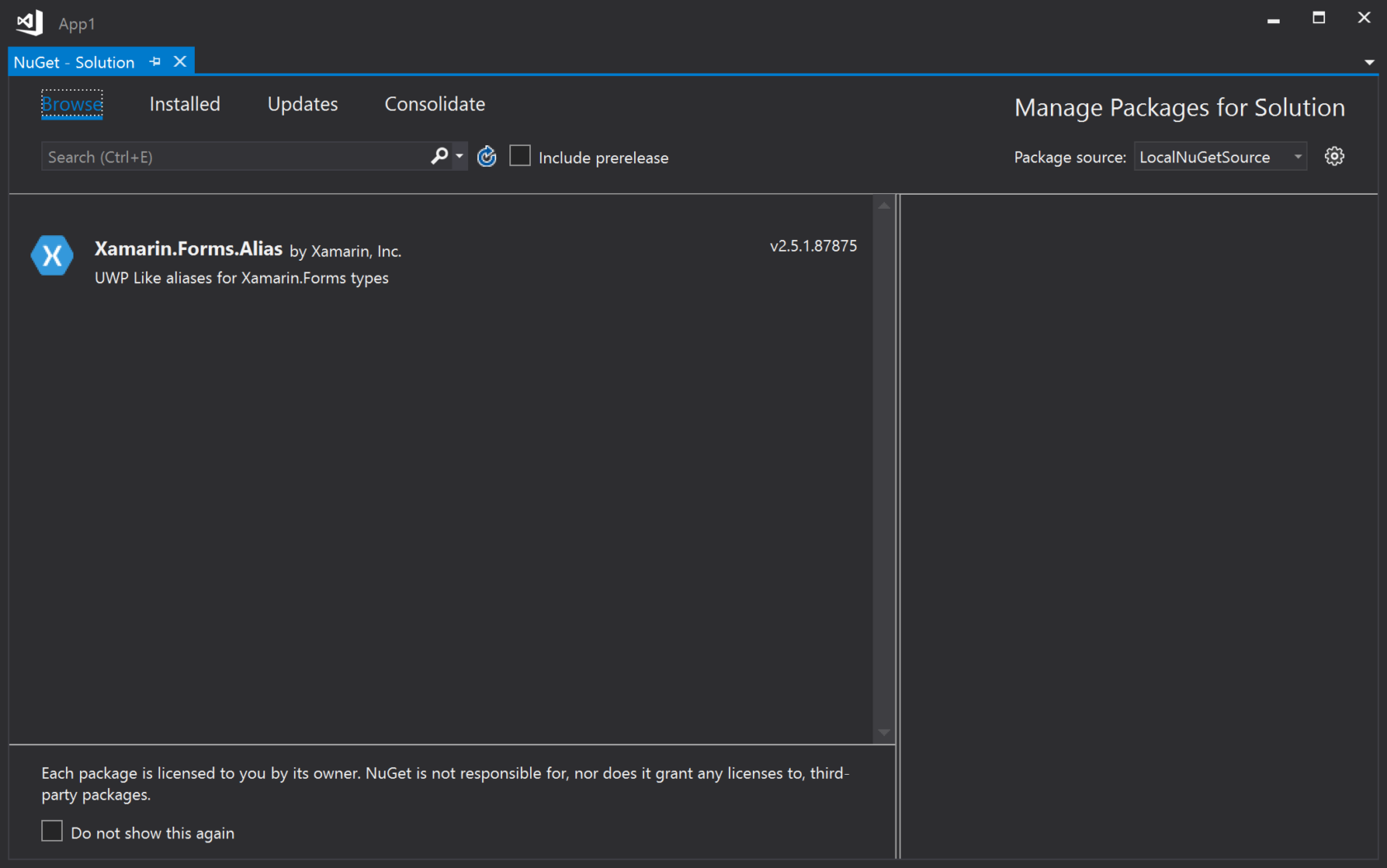 Lokales NuGet Package in Projekt integrieren « tsjdevapps