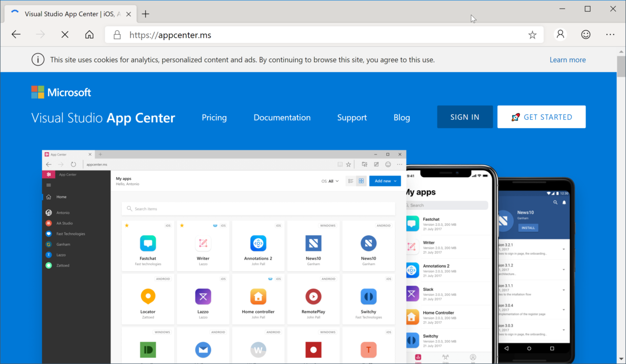 AppCenter.Analytics: Einblick in die Nutzung eurer App « tsjdevapps
