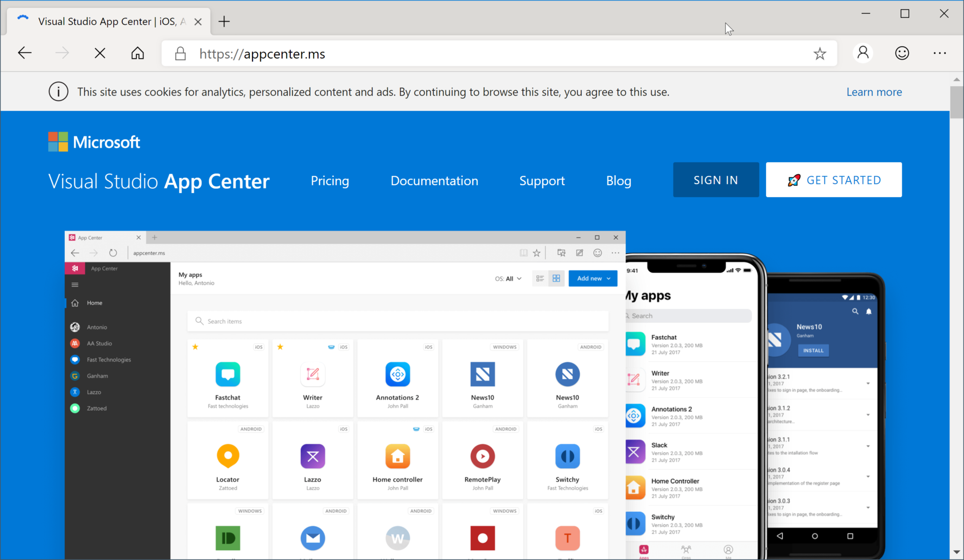 AppCenter.Analytics: Einblick in die Nutzung eurer App « tsjdevapps