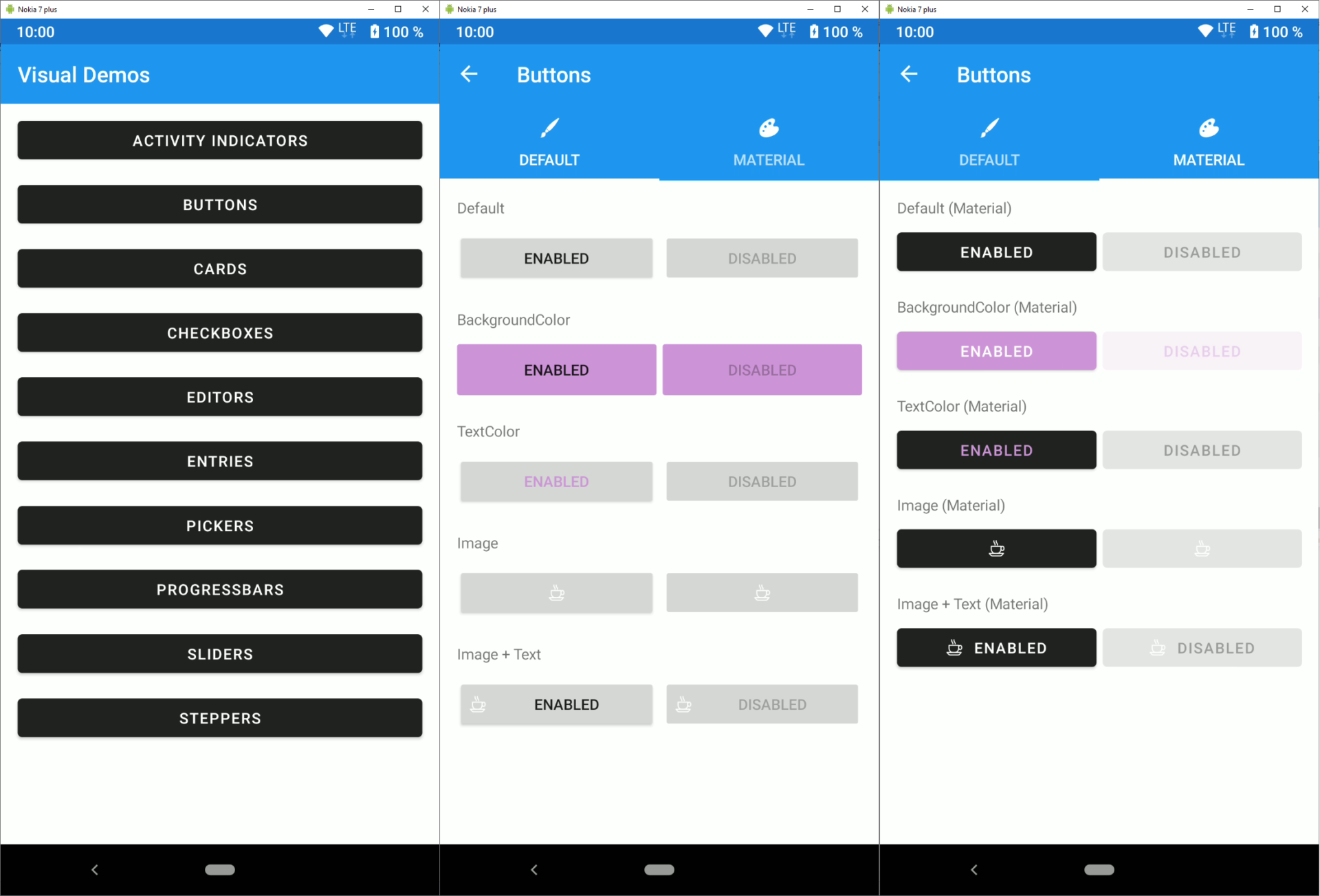 Demo: Xamarin.Forms Material Visual « tsjdevapps