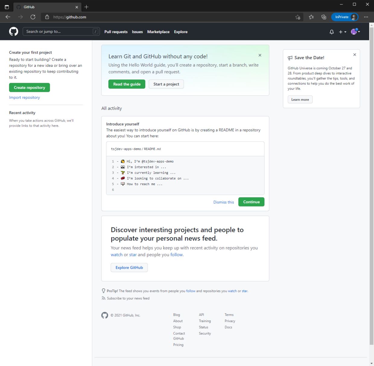 GitHub-Account anlegen und erste Schritte mit Git « tsjdevapps