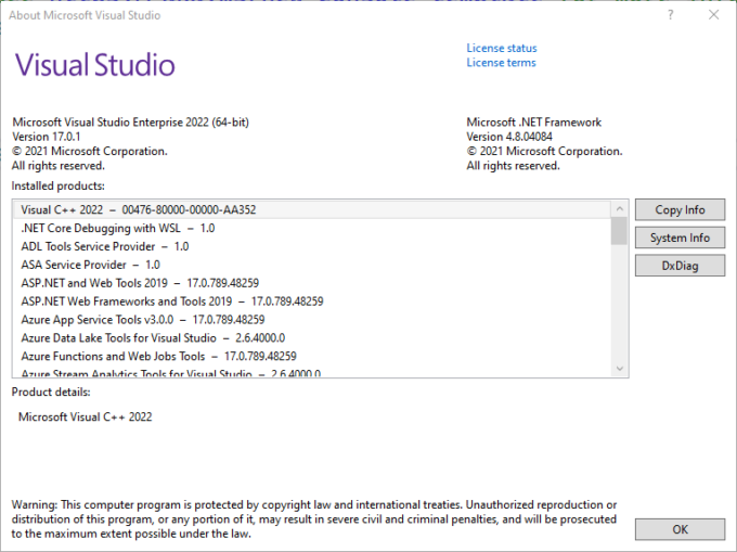 Neuigkeiten in Visual Studio 2022, .NET6 und C# 10 « tsjdevapps